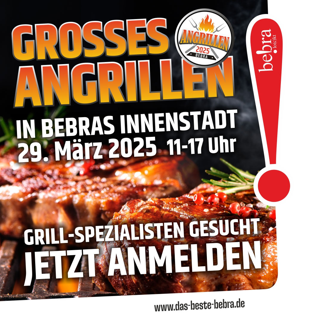 Angrillen Bebra: Grill-Spezialisten gesucht - das beste bebra